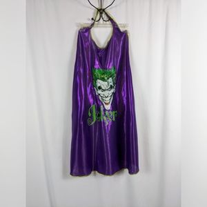 DC Comics | Other | Dc Comics Six Flags The Joke Purple Green Satin ...